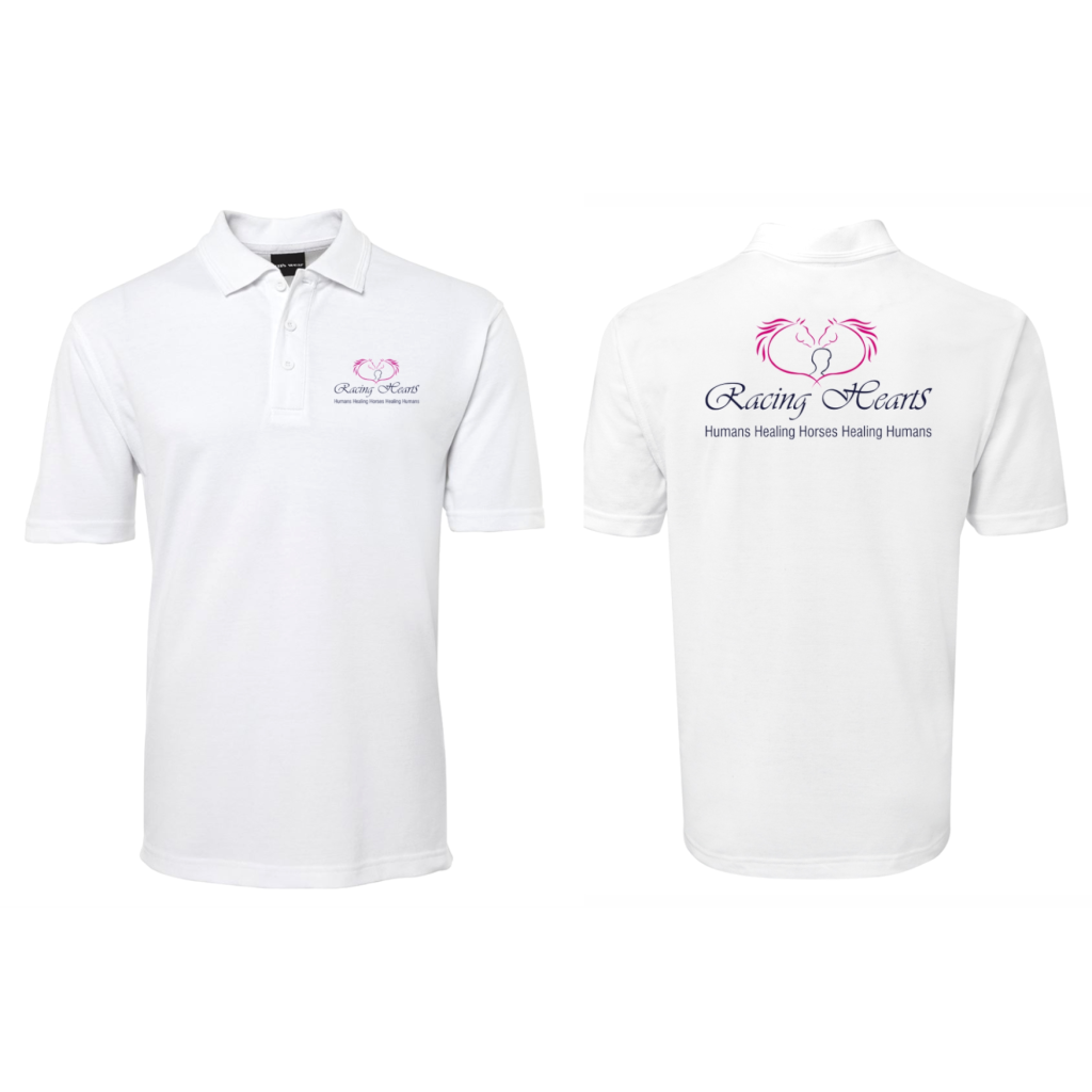Polo Shirt (Men) - Racing Hearts